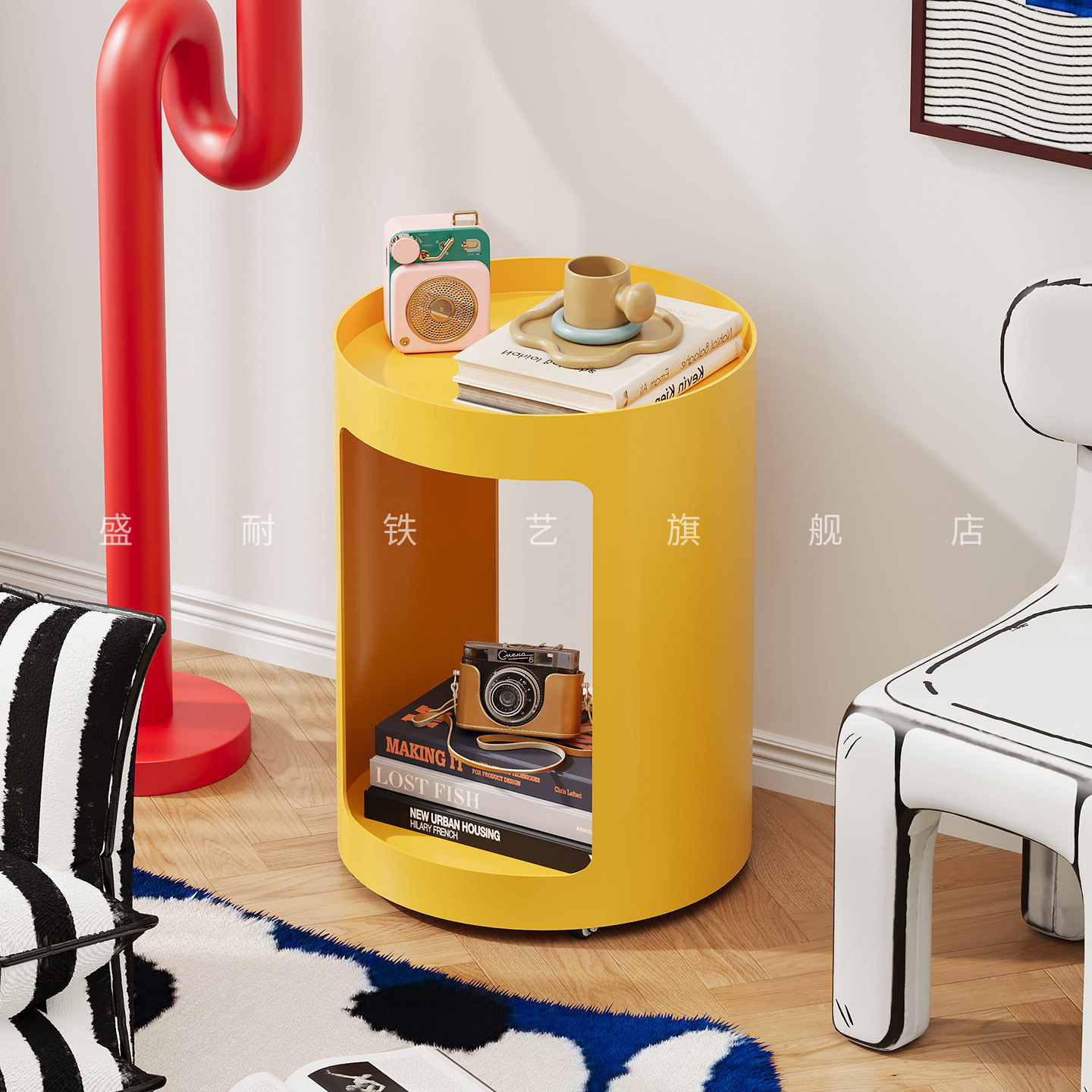 创意沙发边柜：🛋️客厅新宠，多功能置物柜，让空间利用率MAX！🌟-可移动边柜-淘宝好物网