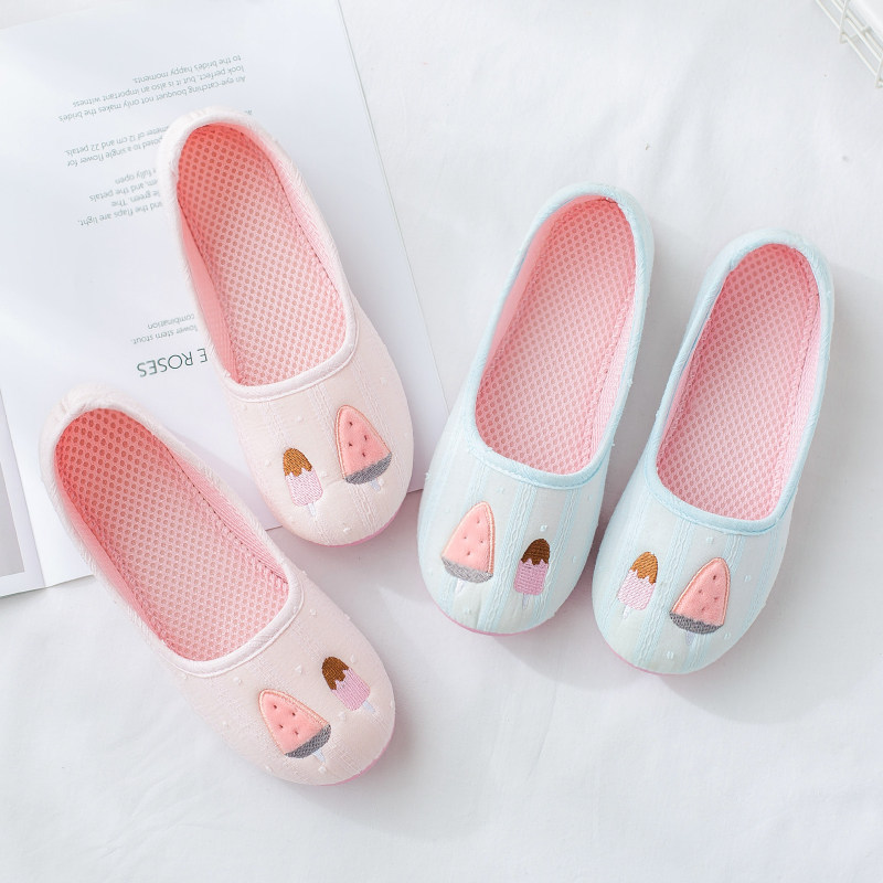 Confinement shoes, summer thin bag and heel, postpartum maternity shoes ...