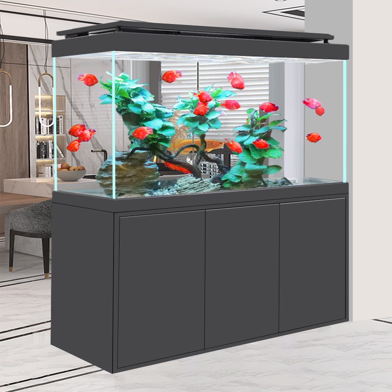 Recommended large floor-standing fish tank for the living room: right ...