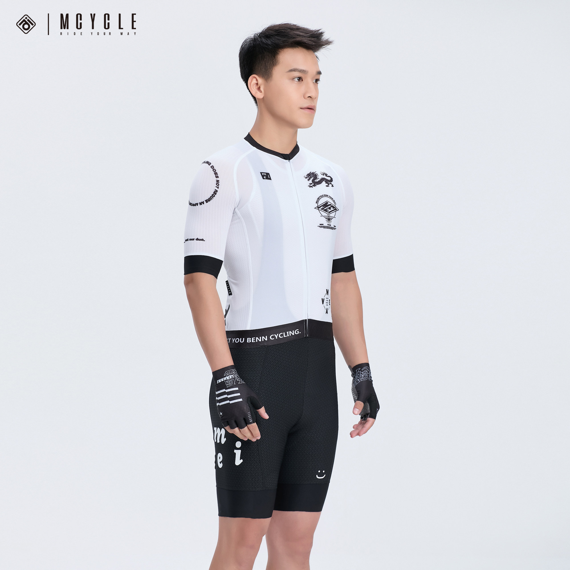 Meiqi Mcycle Cycling Jersey Short-Sleeved Unisex Summer Thin Breathable ...