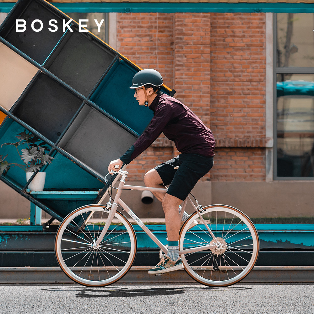 BOSKEY不死骑 Shuttler 钢架复古平把公路城市通勤轻旅行自行车，骑行新体验？-旅行自行车-淘宝好物网