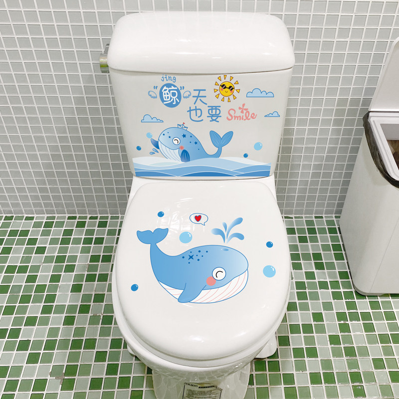 Creative toilet stickers, popular toilet seat covers, waterproof ...