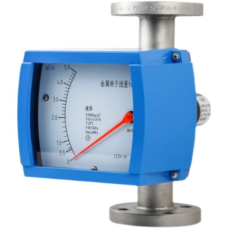 [USD 62.86] LZ Metal Pipe Float Flow Meter Stainless Steel Rotor ...