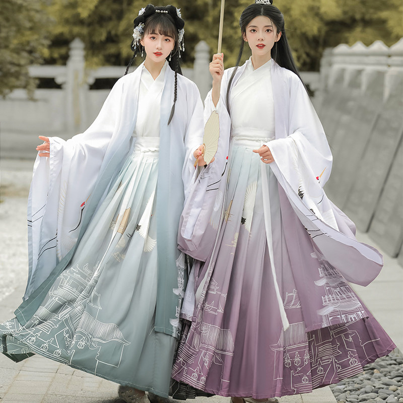 Wei jin feng original hanfu couple outfit: travel back in time and ...