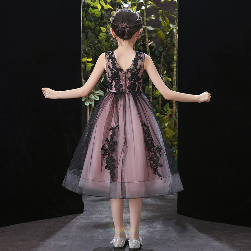 [USD 53.43] Kids Princess Dress Western Style Girls Evening Dress Piano ...