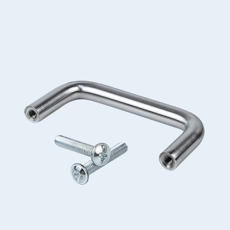 304 stainless steel solid handle U type lengthened handle box cabinet ...