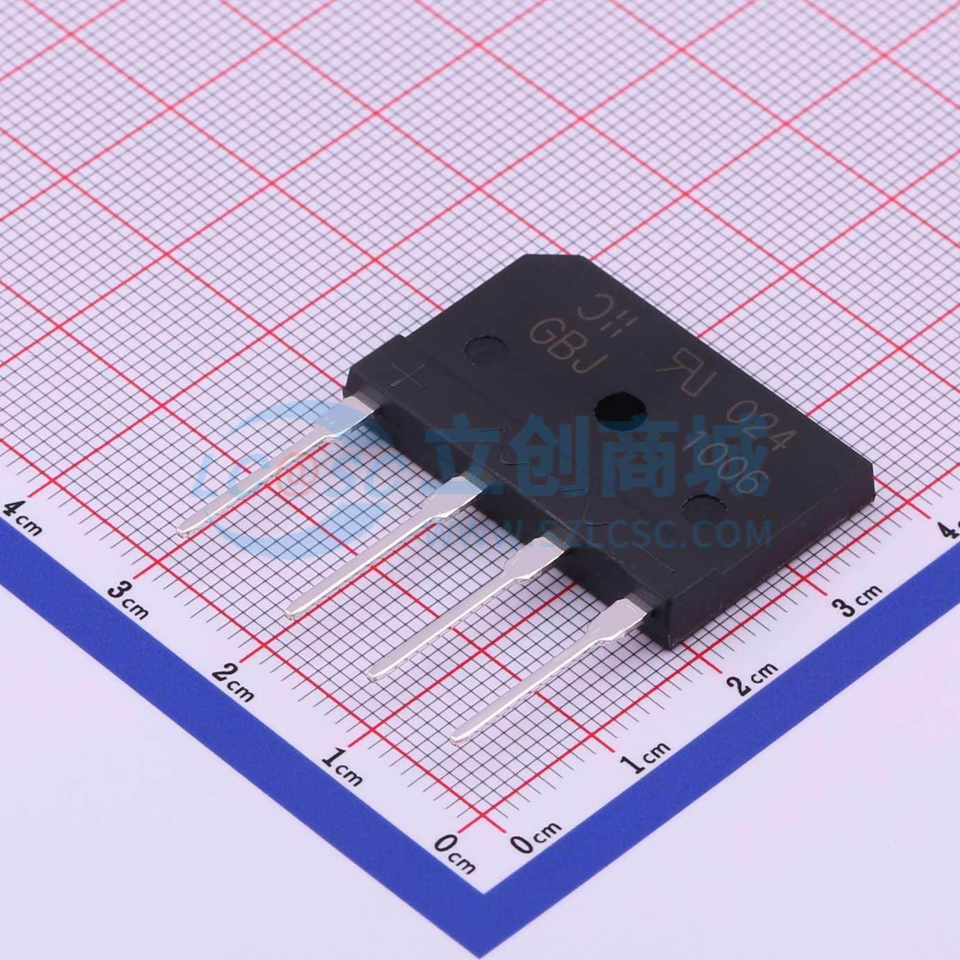 整流桥 GBJ1006-F GBJ 600V 10A DIODES(美台) 电子元器件配单-Taobao