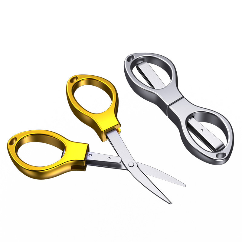 画纪不锈钢小剪刀：钓鱼必备神器，便携折叠，轻松应对各种挑战！🎣-钓鱼剪刀-淘宝百科网