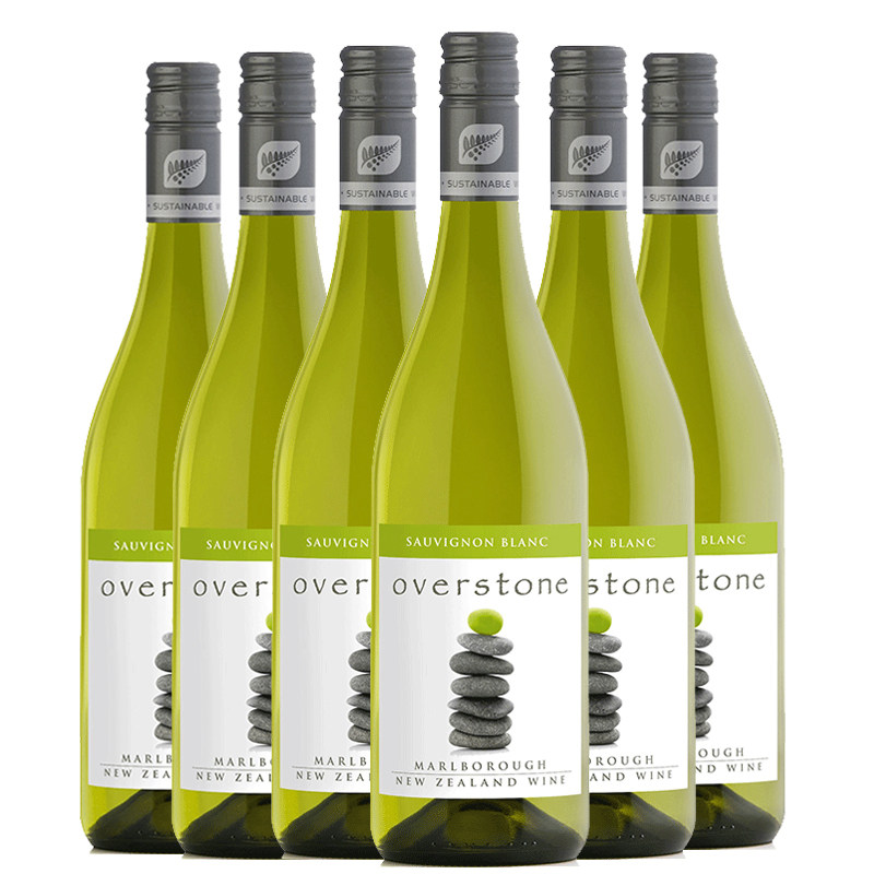 新西兰overstone马尔堡苏维翁长相思白葡萄酒：清新果香，夏日解暑神器！-干白静态葡萄酒-淘宝好物网