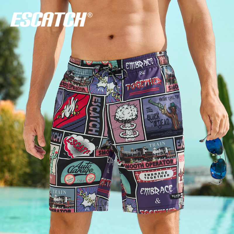 Men's swim trunks, beach shorts – perfect for the water! relaxed fit ...
