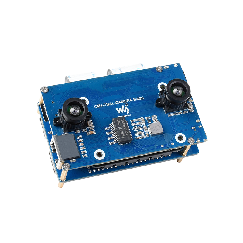Weixue Compute Module 4 Binocular Camera Expansion Board 800W Pixel ...