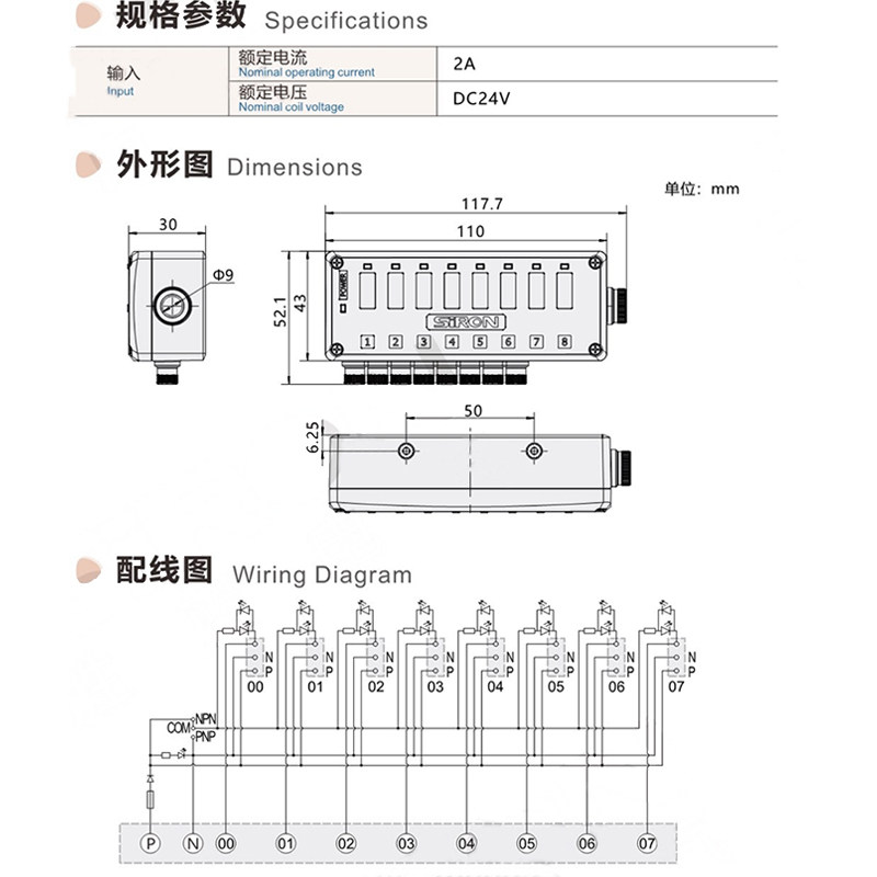 SIRON胜蓝H421-8-3000/5000-A接线盒传感器连接器有何独特之处？-接线盒-淘宝好物网
