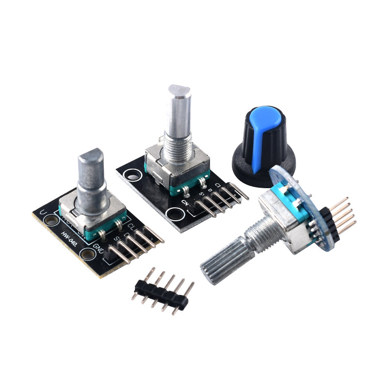 360 Degree Rotary Encoder Module KY-040 for Module Potentiometer ...