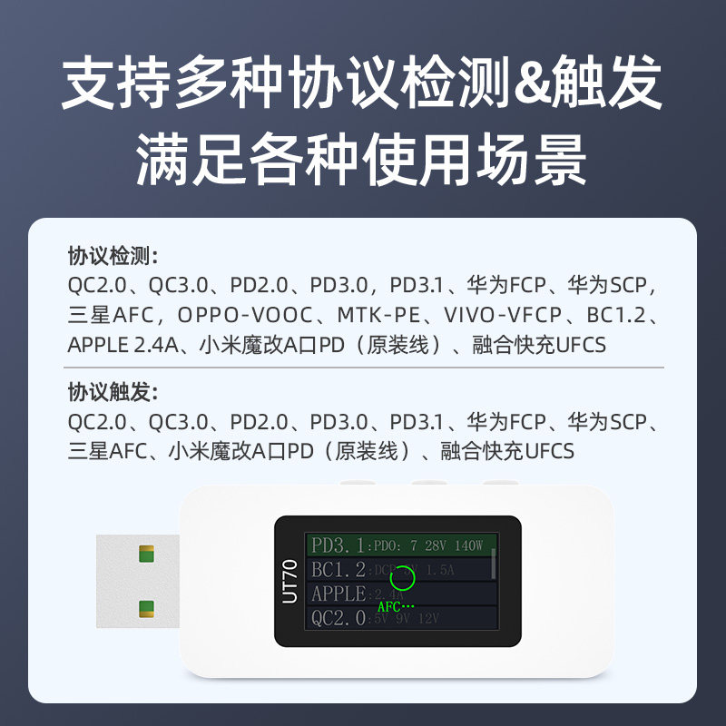 KWS-2303C充电测试仪真香！手机充电数据一目了然，充电效率翻倍🔥-功率分析仪-淘宝百科网