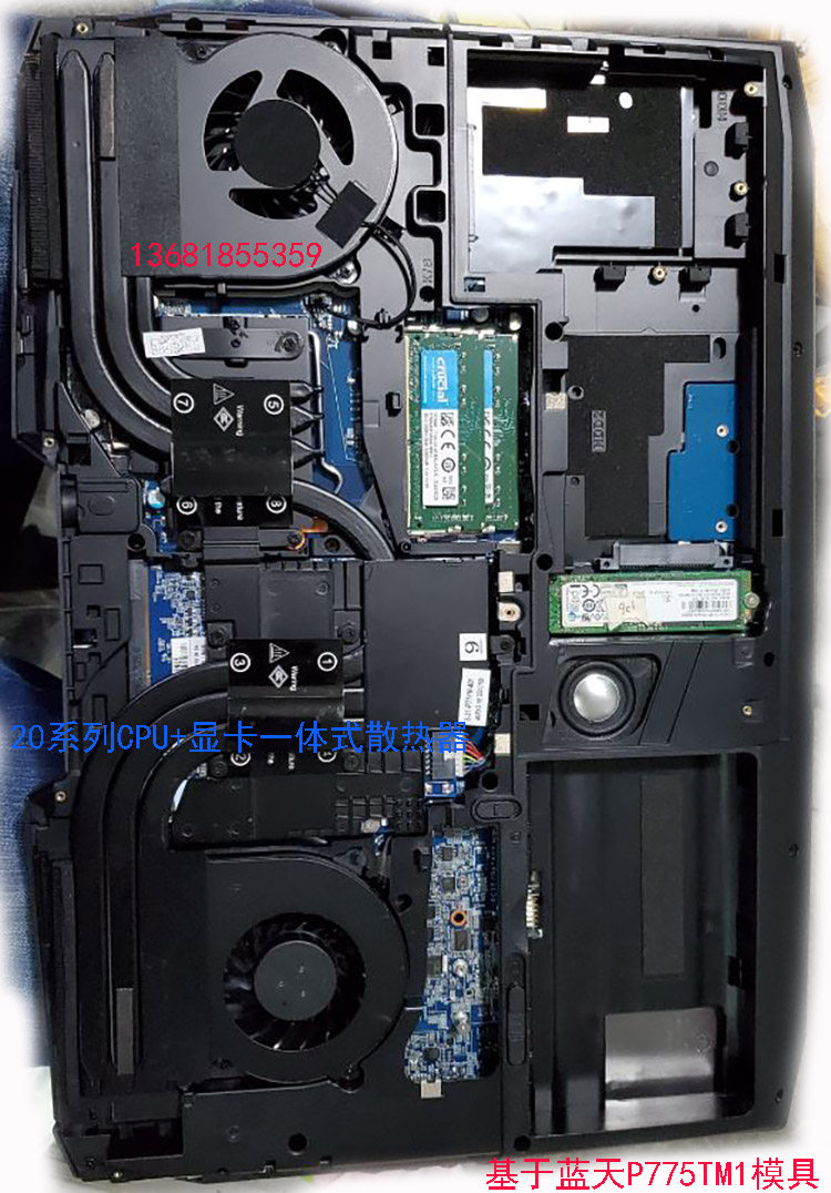 Blue Sky P775TM Magic Fish DR7 Quasi-System MXM RTX2070 2080S RTX3060 ...