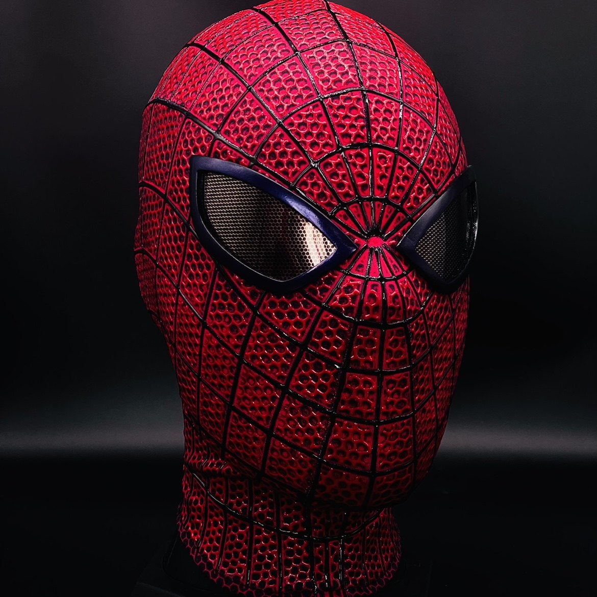 The amazing spider-man 1 mask, andrew garfield version, handmade ...