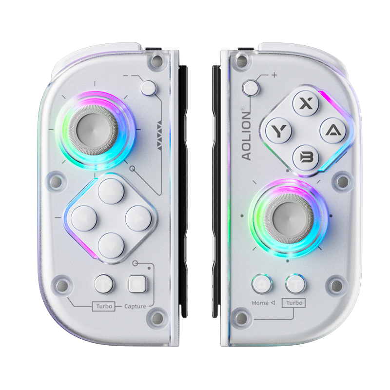 AOLION澳加狮J20骑士Switch2手柄 无线霍尔摇杆怪猎双影奇境分体游戏手柄