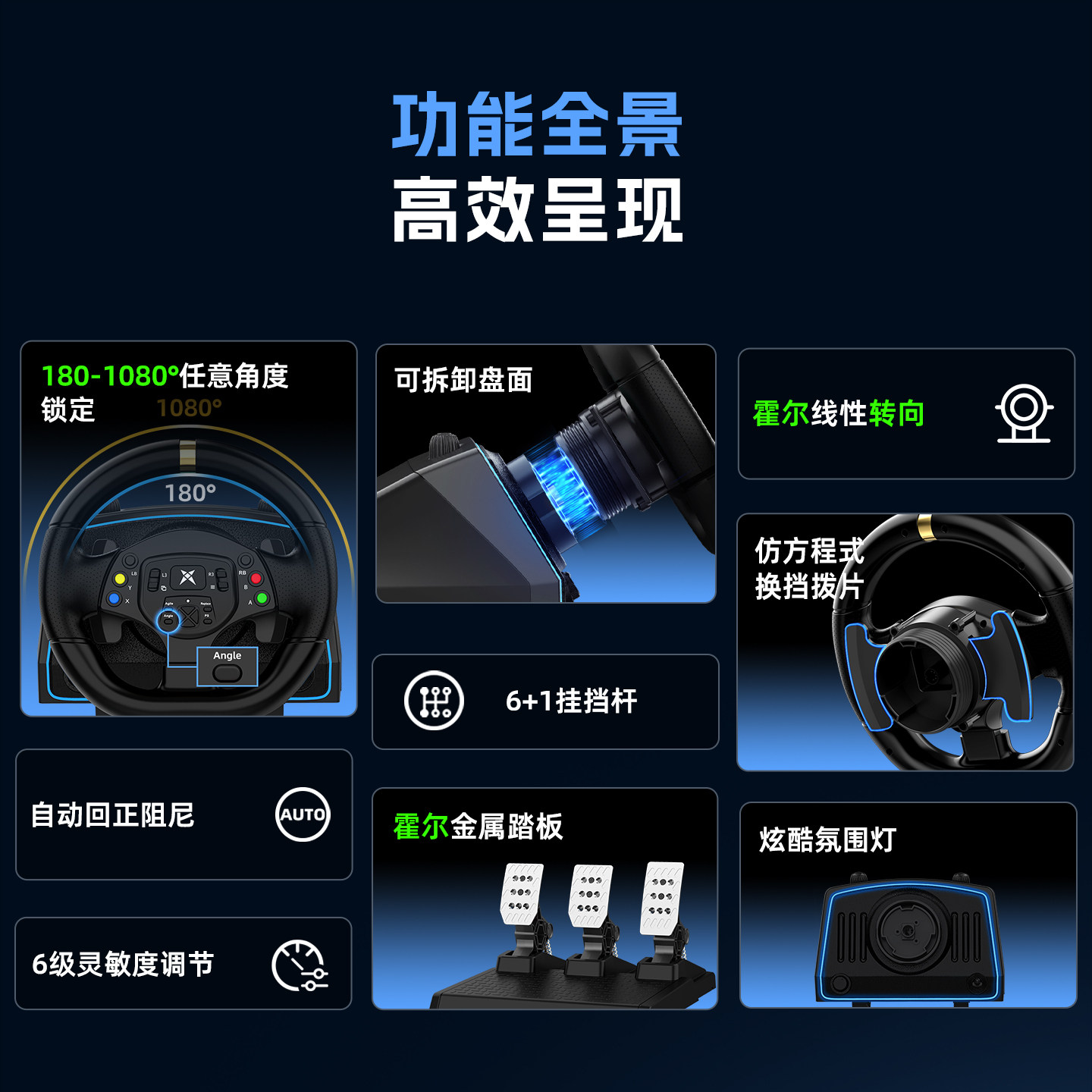 科腾G30赛车游戏方向盘实测！1080度操控感爆棚，地平线5/欧卡2玩家速看-方向盘-淘宝好物网
