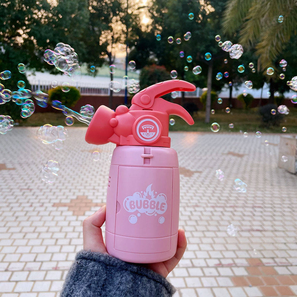 [USD 10.49] children's bubble blower fire extinguisher bubble gun ...