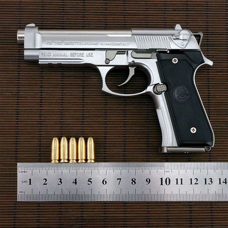 1:2.05 Alloy Model Removable Gun M92A1 Beretta All Metal Gun Model 1 ...