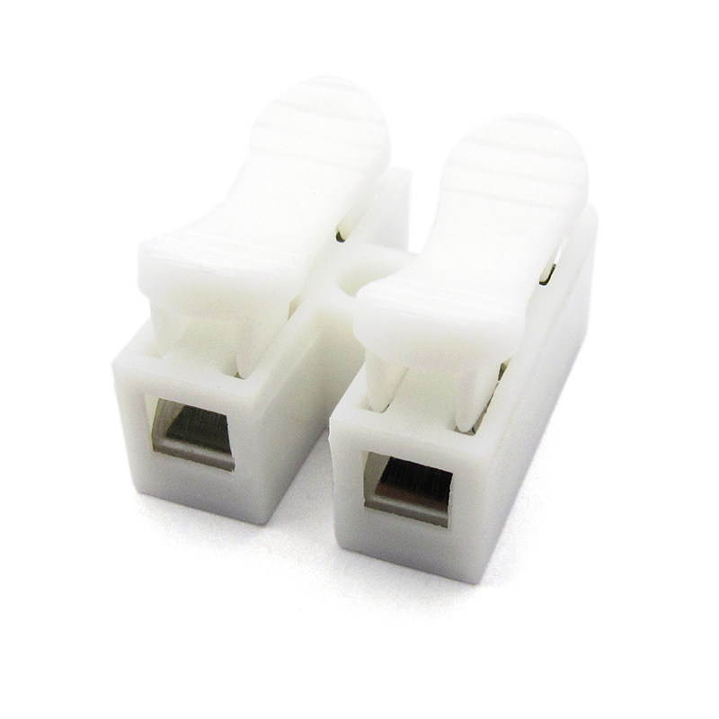 2-Pin Wire Connector CH-2 Quick Wire Terminal Electrical Connector ...