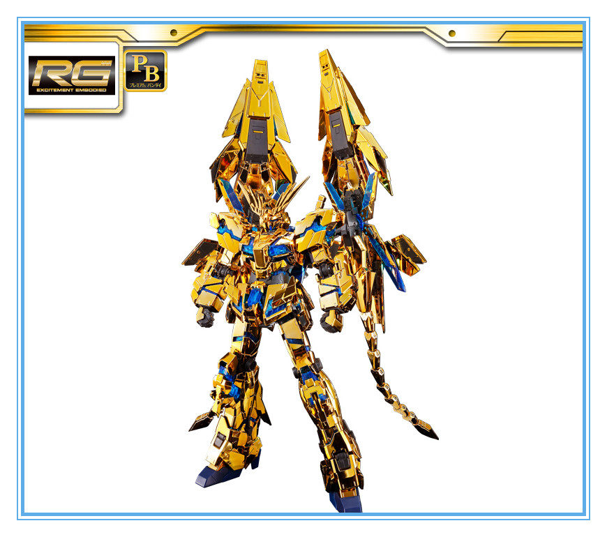 万代RG 1/144电镀独角兽3号机菲尼克斯NT版PB限定，老A天天玩，你还不心动？-高达模型专区-淘宝好物网