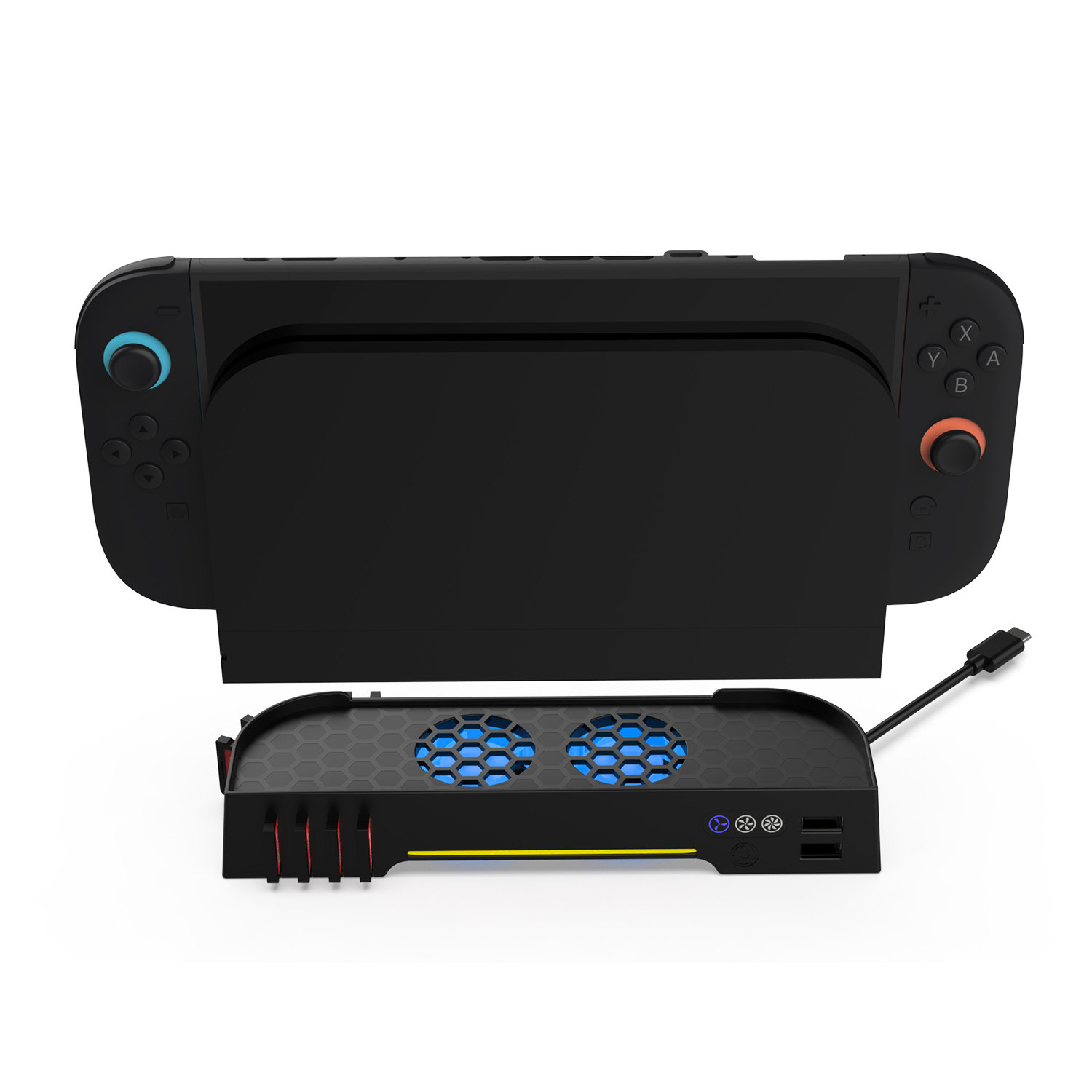 Dobe nintendo switch 2 dedicated cooling fan heightening bracket: cool ...