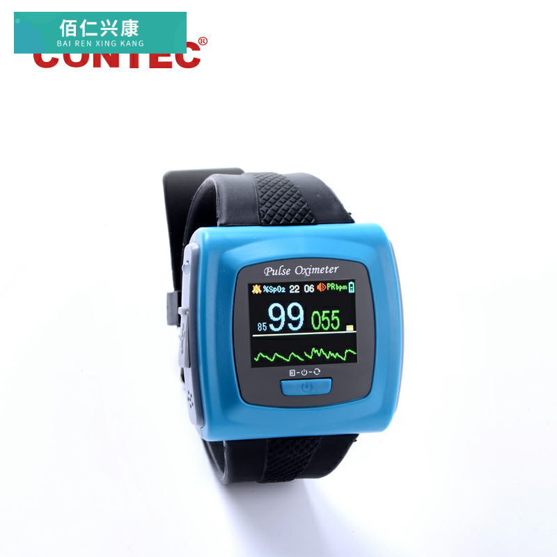 Купить CONTEC мир тайский кровь кислород инструмент CMS50F домой для ...