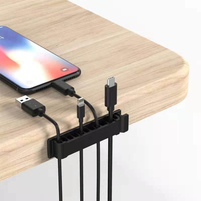 Data cable organizer, desktop storage fixer, winding reel, wire clamp ...