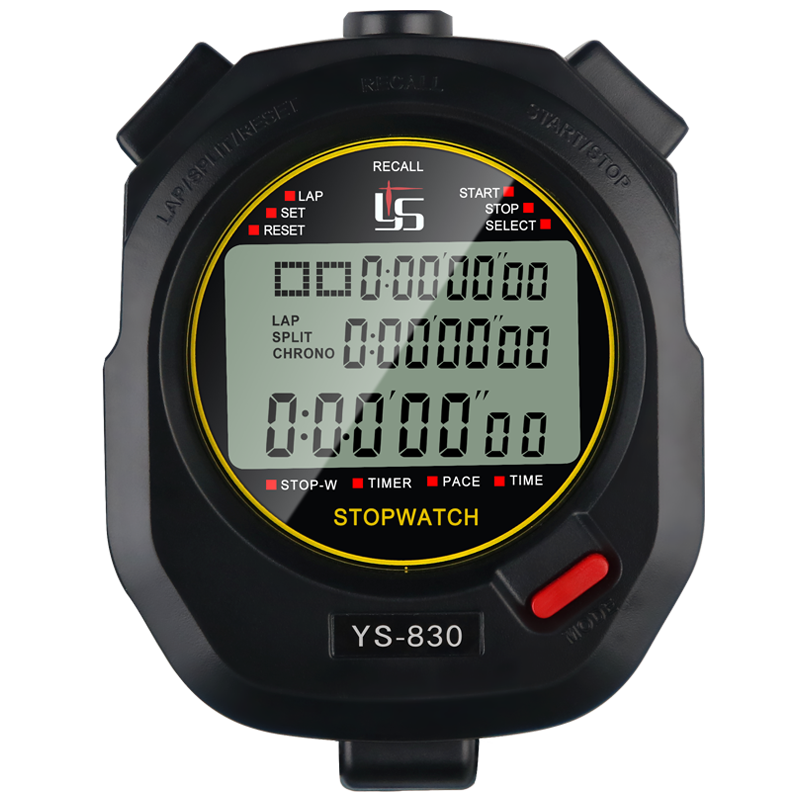 YS弈圣多道秒表计时器运动训练专业田径比赛用