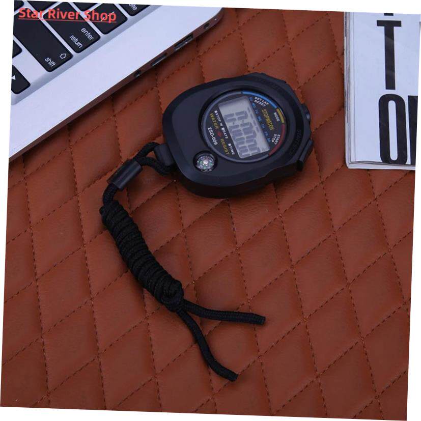 LCD Digital Stopwatch Sport Timer Stop Watch with String Lanyard: 让你的运动 ...