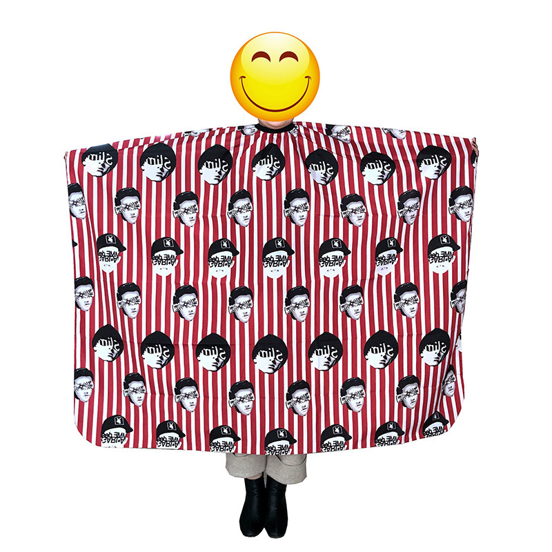 Haircut cloth does not stick to hair net red tide mobile phone hair ...