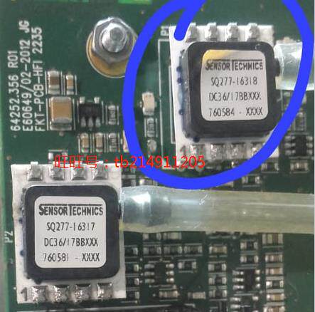 Sensortechnics压力传感器：SQ277-16318、SQ277-16317正品请询价
