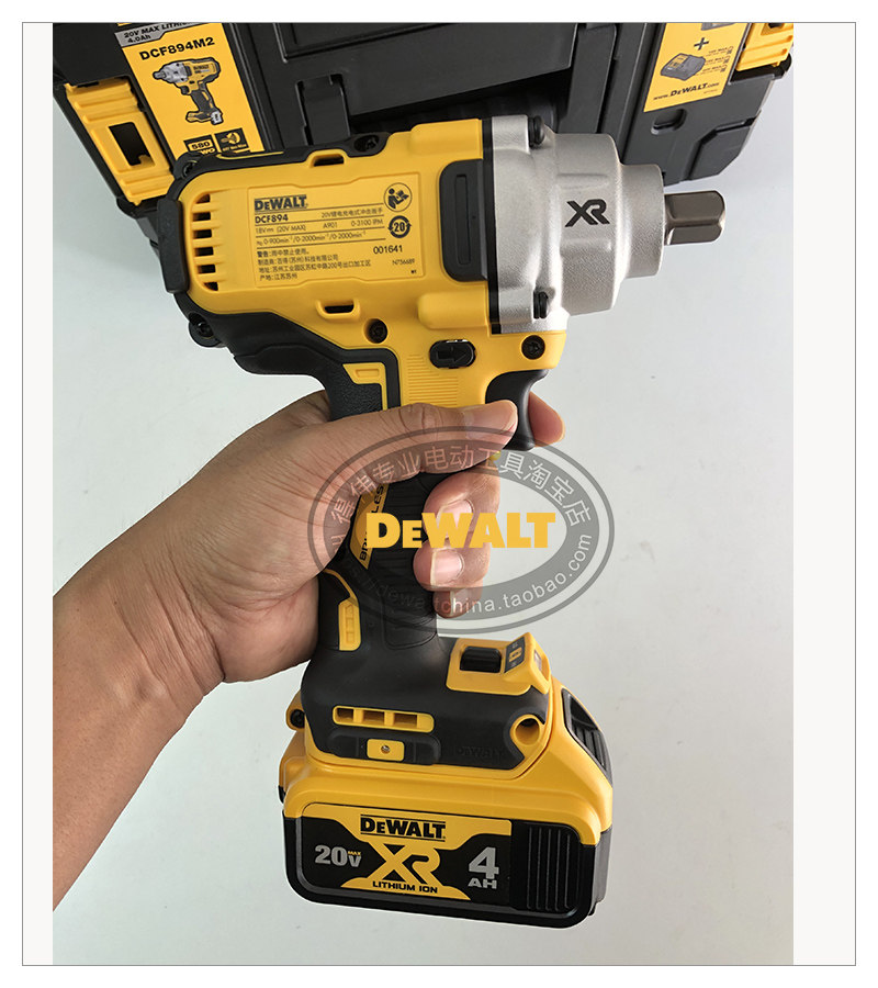 原装得伟DCF894/892风炮电动扳手：汽修界的超级英雄，你值得拥有吗？-冲击扳手-淘宝百科网