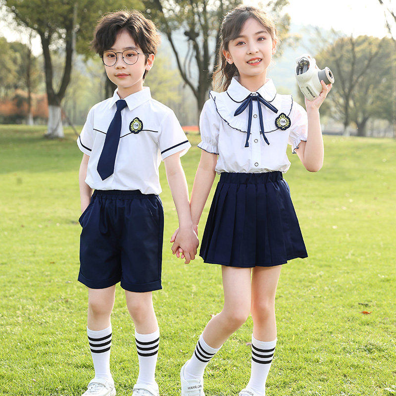 [USD 26.91] Kindergarten costumes Summer children's class clothing ...