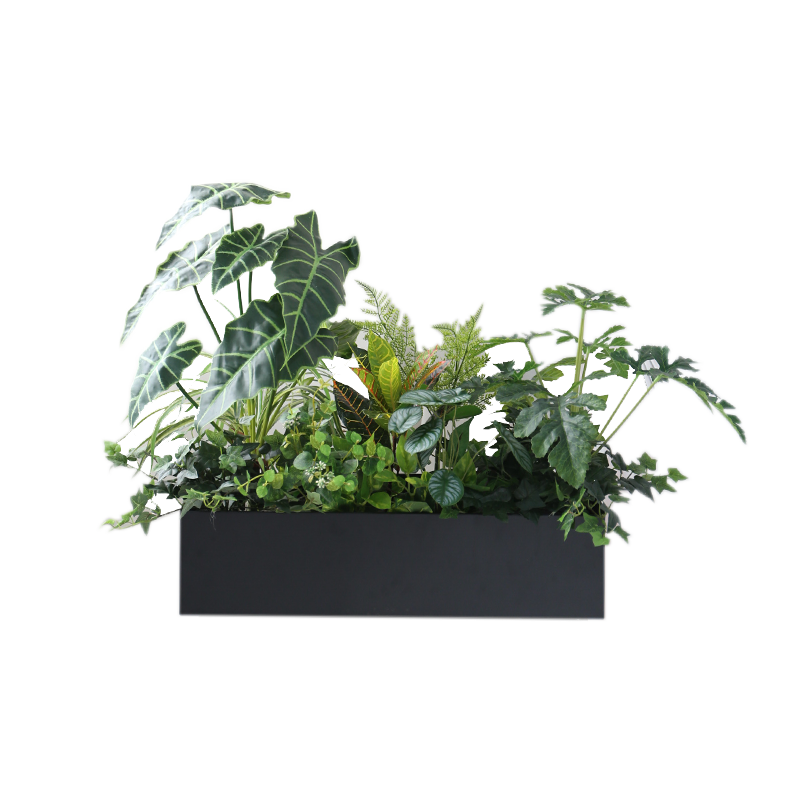 [USD 62.86] Artificial plant trough flower outdoor flower box-Taobao ...