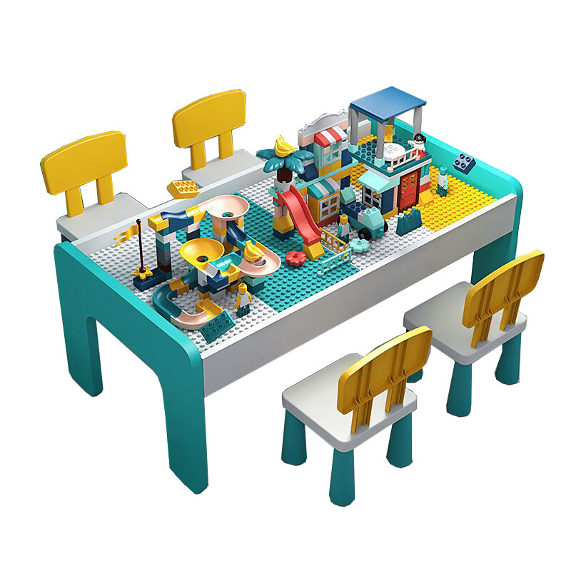 儿童积木桌：宝宝成长路上的多功能宝藏桌，益智学习两不误！-多功能玩具台-淘宝好物网