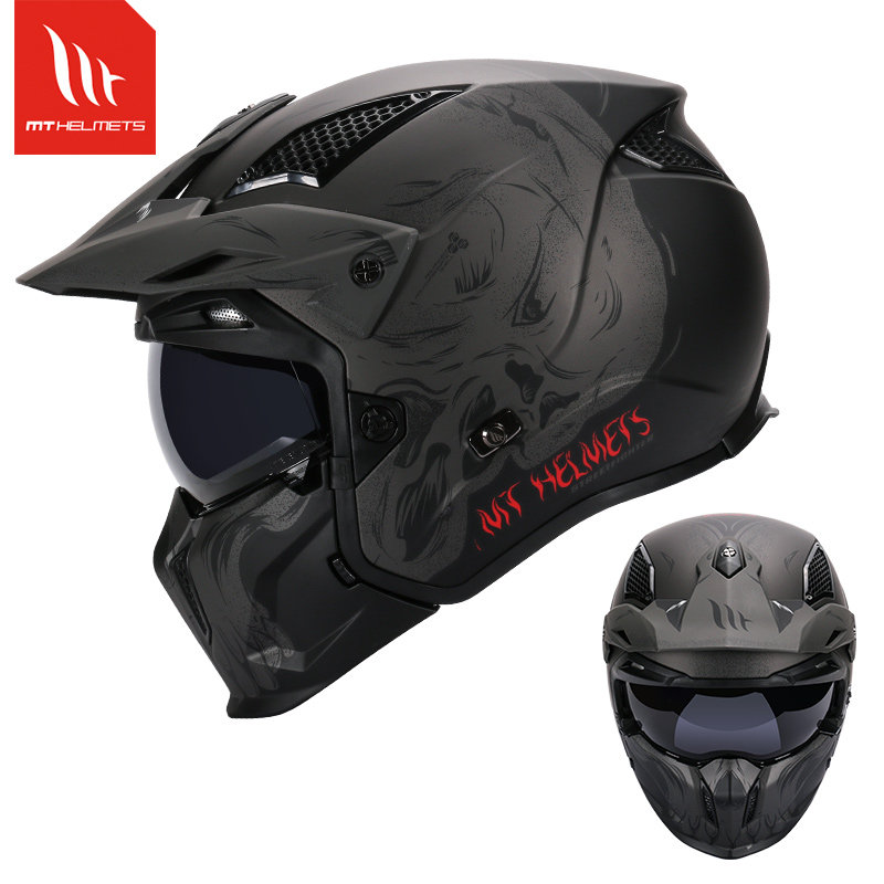 [USD 428.21] Spanish MT Street Helmet Motorcycle Full Helmet Men's and ...
