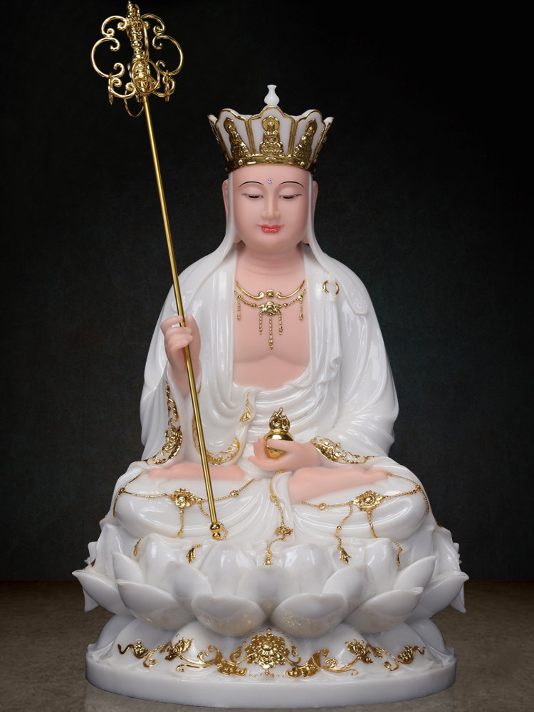 [USD 202.81] Hidden Bodhisattva Buddha Statue Han Jade Stone Statue ...