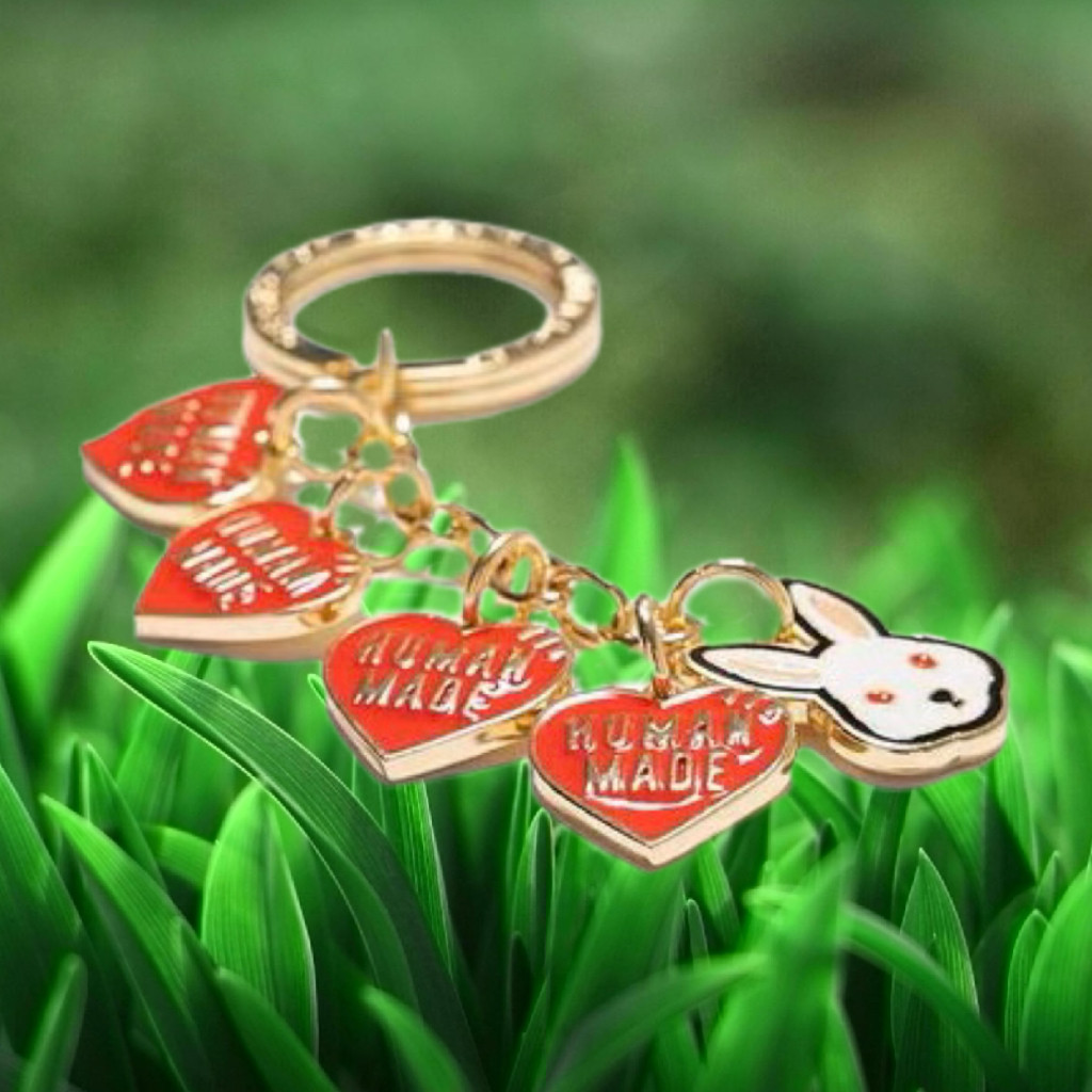 潮牌Human Made兔子爱心钥匙扣挂件，情侣礼物新宠？-钥匙扣-淘宝好物网
