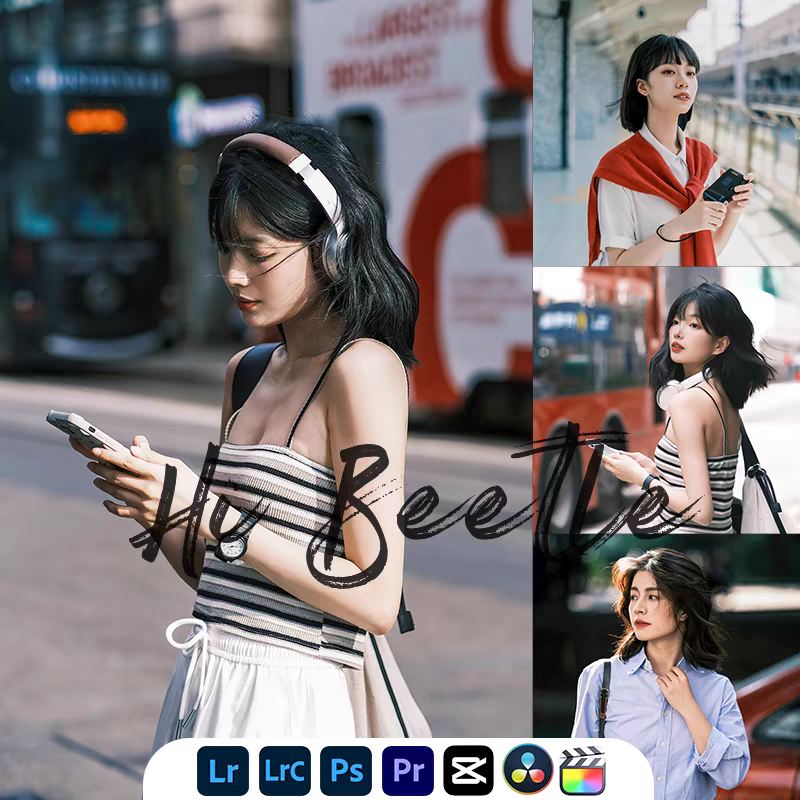 富士nc cc底片經典負片nn模擬人像手機LR預設復古PS濾鏡PR影片LUT-Taobao