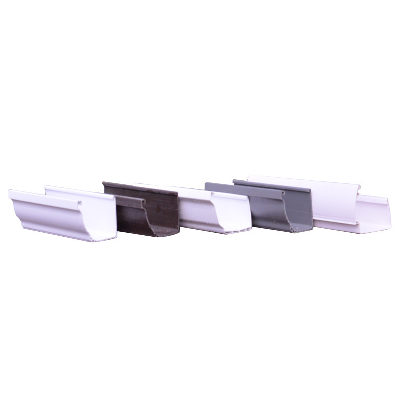[USD 7.46] PVC Sky Ditch Rainwater Pipe Villa eaves drainage gutter ...