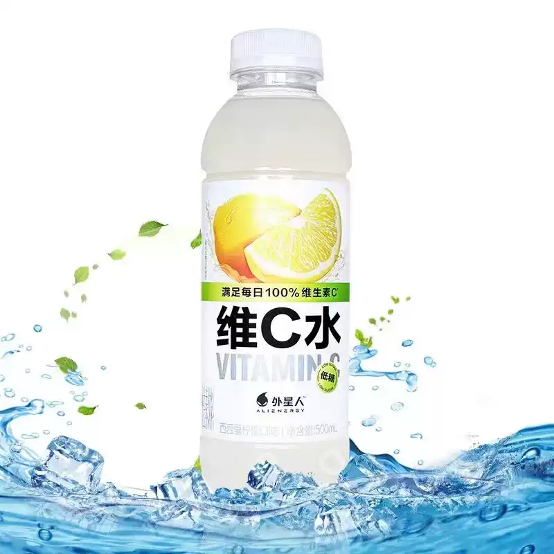 元气森林外星人维C水500ml*15瓶车厘子蔓越莓西西里柠檬饮料整箱