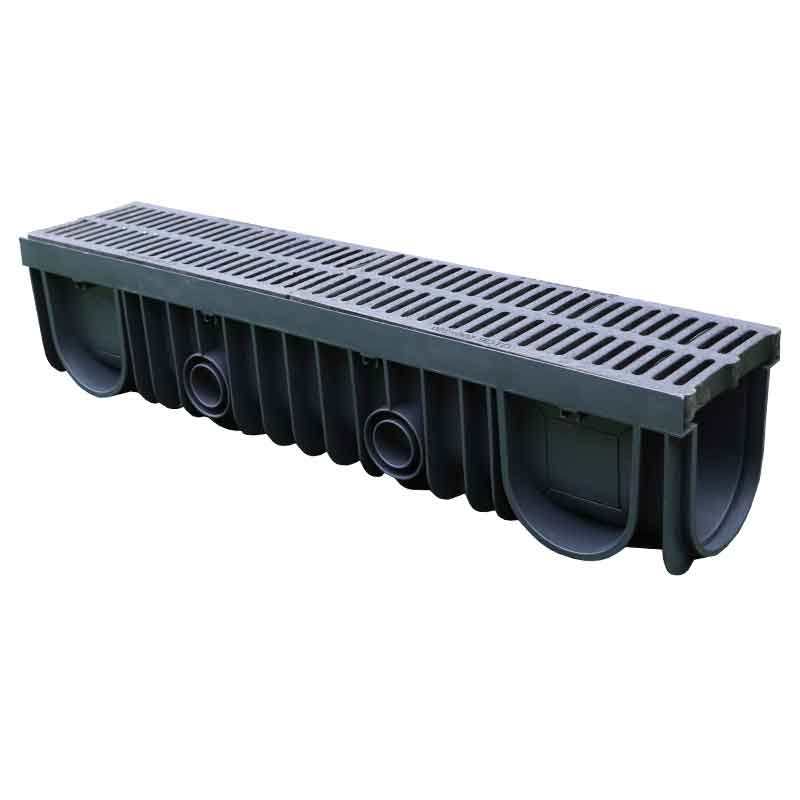 [USD 8.64] Finished gutter U-shaped gutter plastic rainwater gutter ...