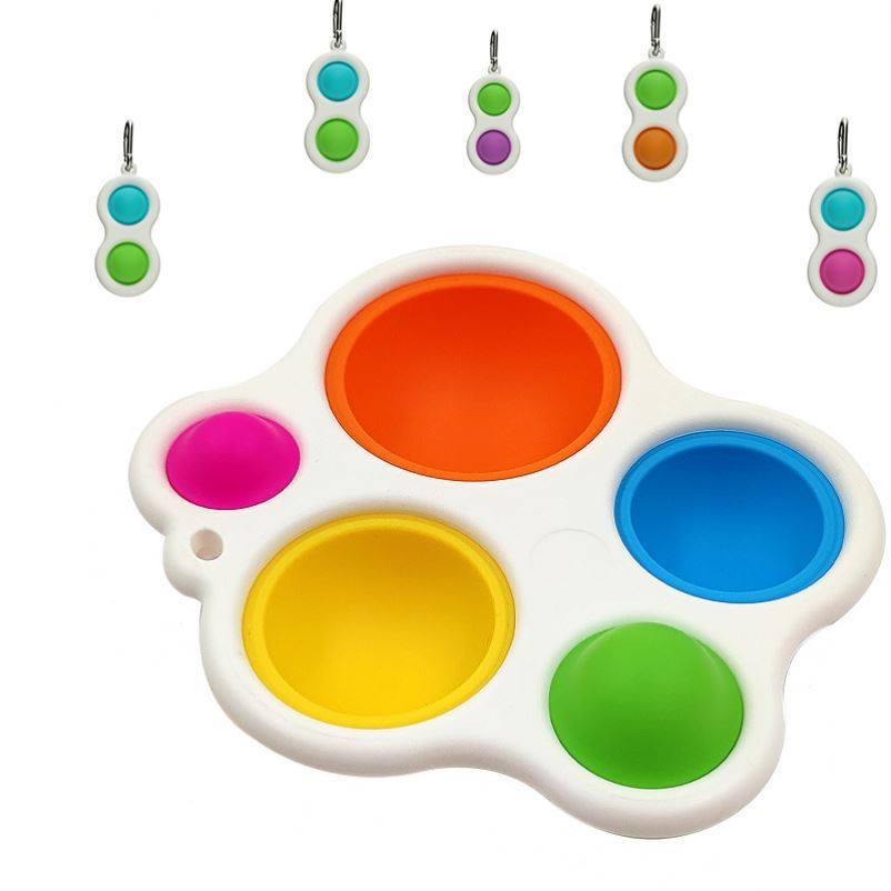 Купить Baby Dimpl Fidget Toys Fat Brain Teaser Simple Dimple Toy в ...