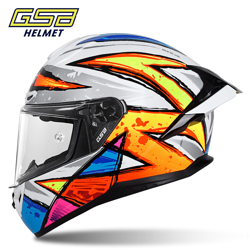 [USD 356.32] gsb361GT motorcycle helmet men and women big-tailed national tide locomotive full ...