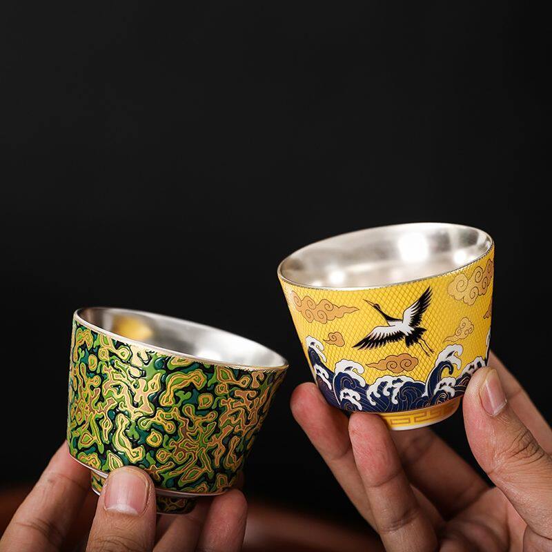 Master cup orphan sterling silver by master cup hand-gilt silver ...