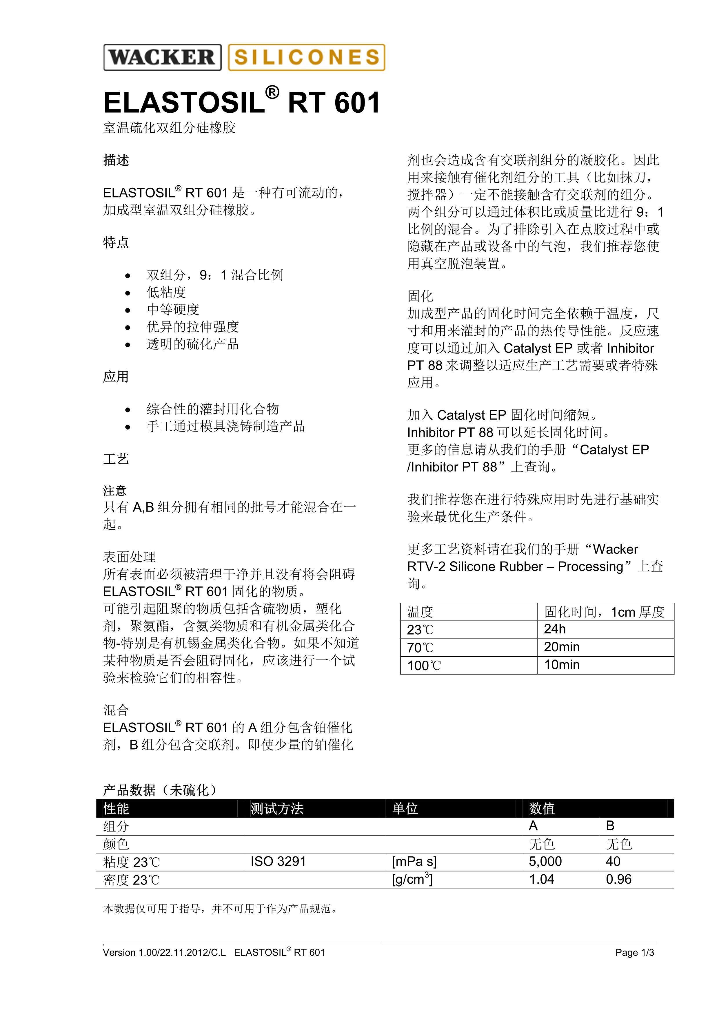 Купить Германия Wacker Elastosil RT601 PDMS двойной Минута прозрачный ...