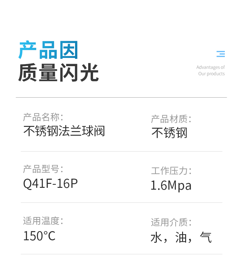 304/316不锈钢法兰球阀 Q41F－16P16R国标重体 厂家直销 欢迎定制-阿里巴巴
