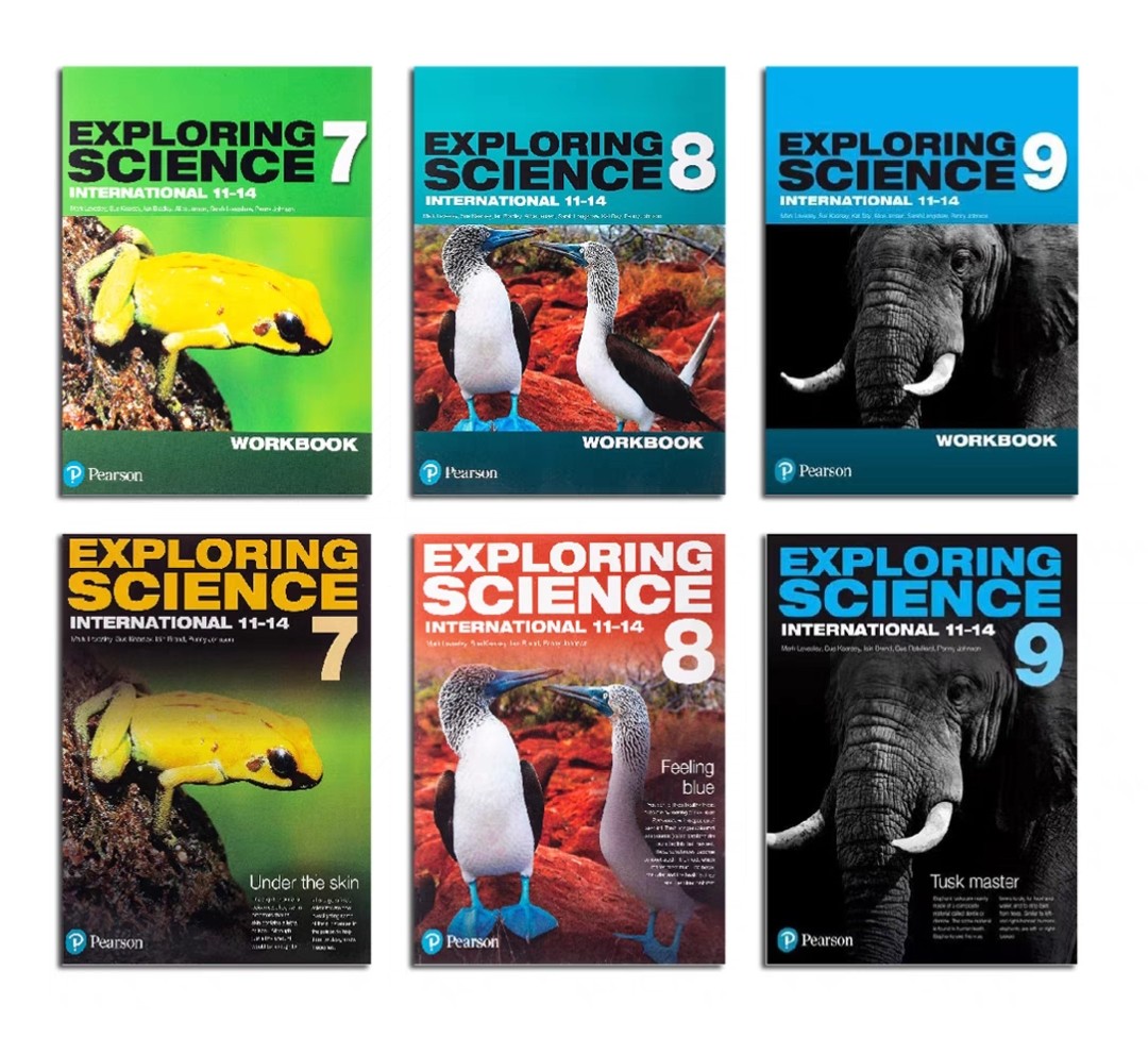 🌟揭秘科学奥秘！Exploring Science International 11-14 Year 7-9 让孩子爱上科学！🧪📚-考试类原版 ...